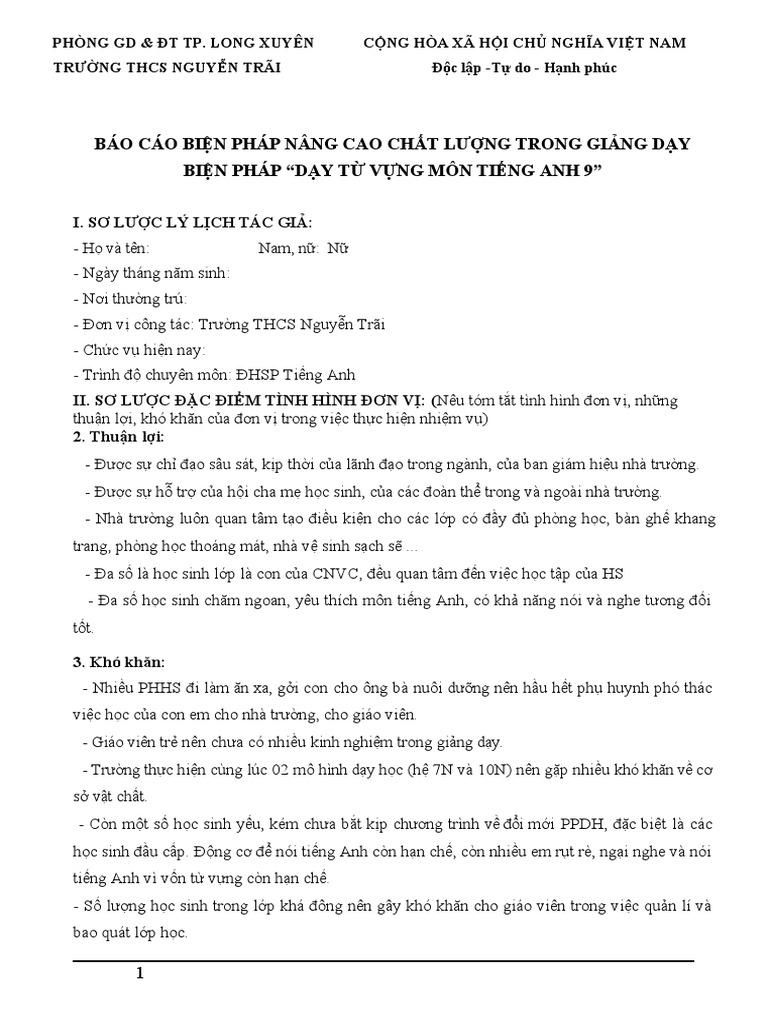 Bien Phap Tu Vung | PDF