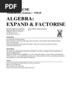 CIE IGCSE 0580 - 2018 Hardest Questions Compilation | PDF | Sphere | Circle