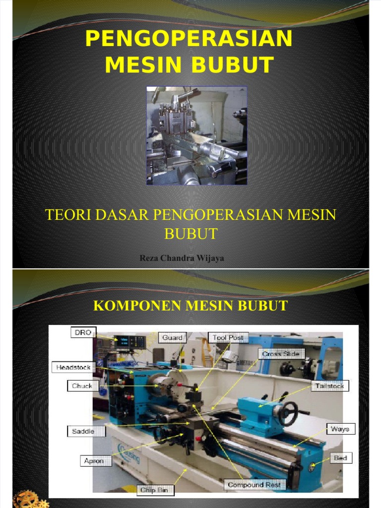 Mesin Bubut Dasar | PDF
