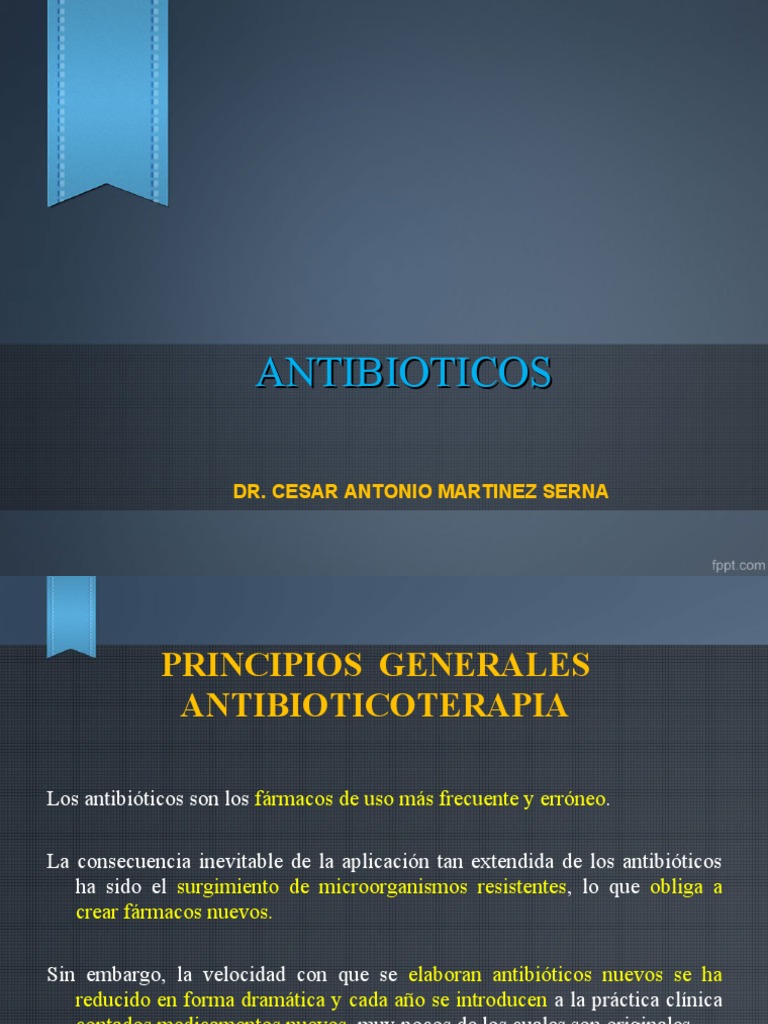 Antibiotic Oter Apia | PDF | Penicilina | Enfermedades y trastornos