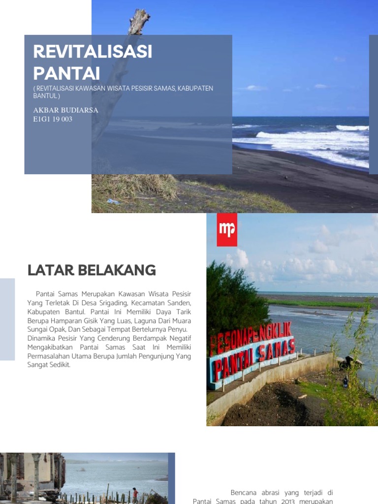 Akbar Budiarsa E1g119003 Revitalisasi Pantai | PDF