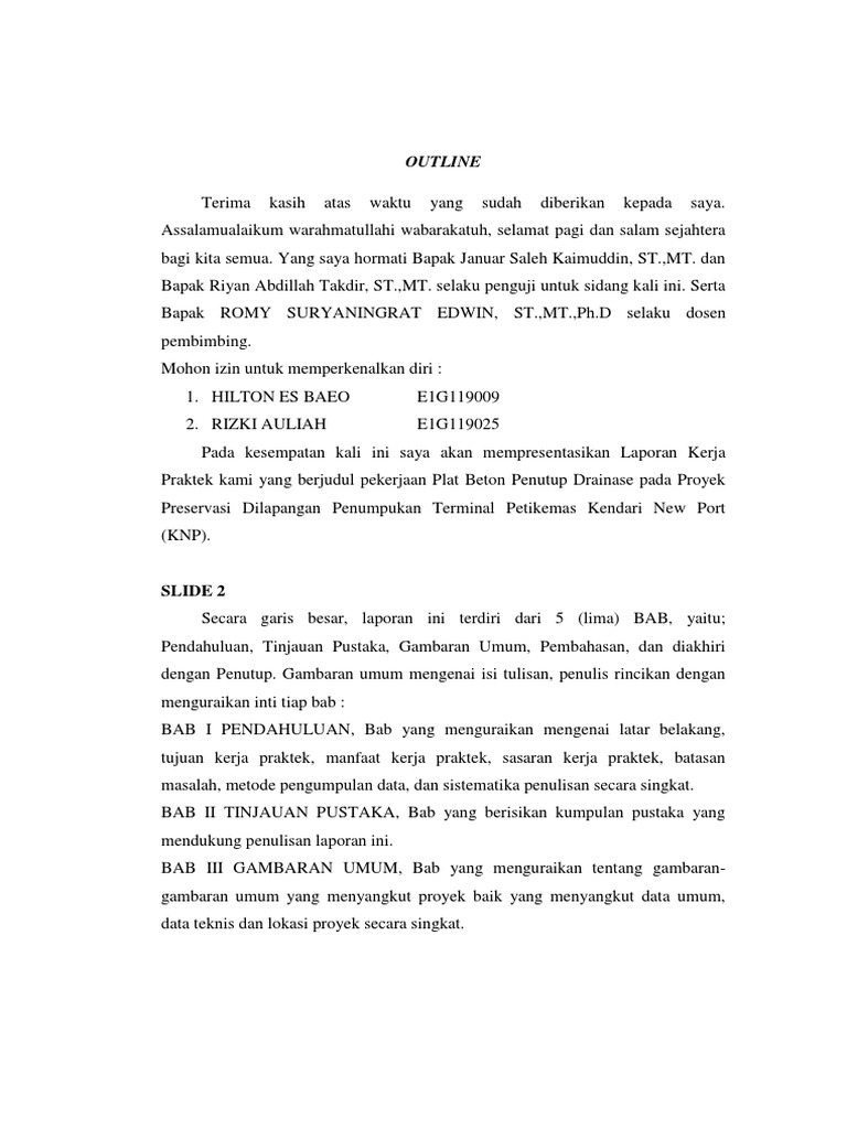 Metode Pelaksanaan Pekerjaan Plat Beton Penutup Drainase pada Proyek ...