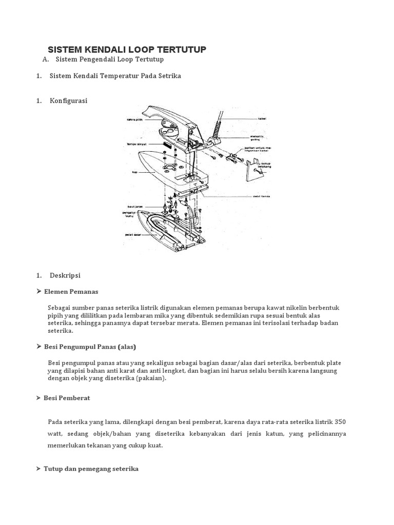 Sistem Kendali Loop Tertutup | PDF
