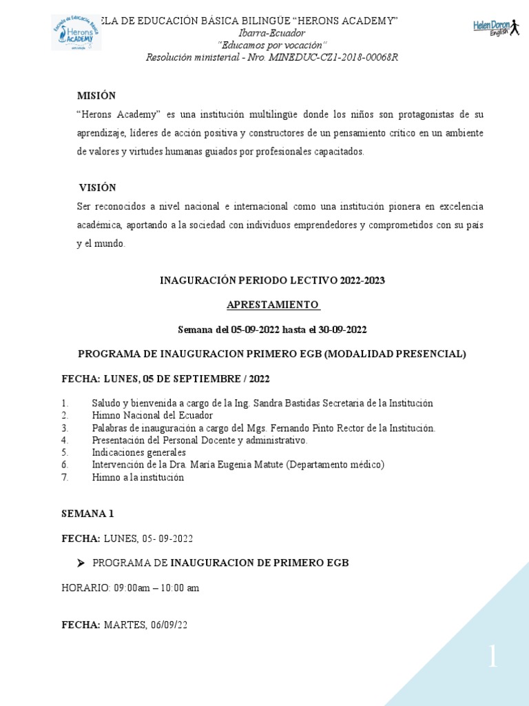 Aprestamiento - 1ro - EGB 2021-2022 | PDF | Modificación de comportamiento | Aprendizaje