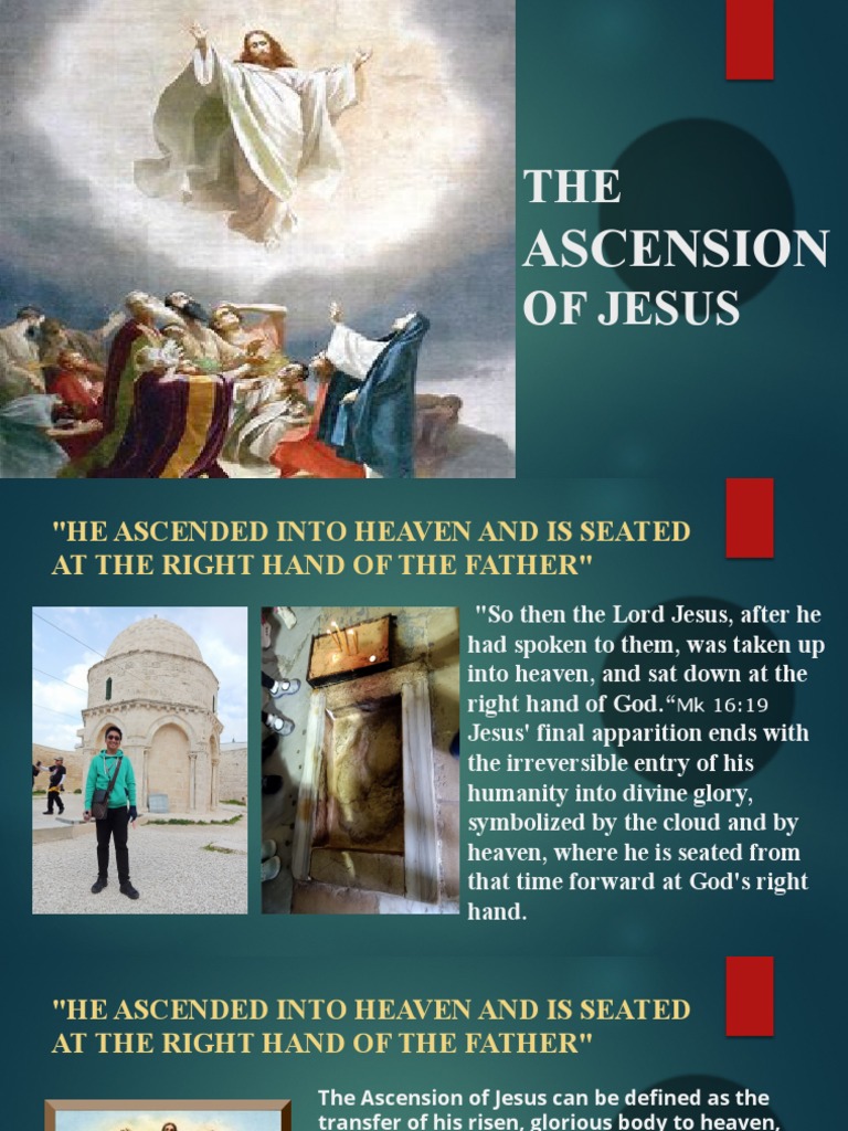 The Significance of Jesus' Ascension | PDF