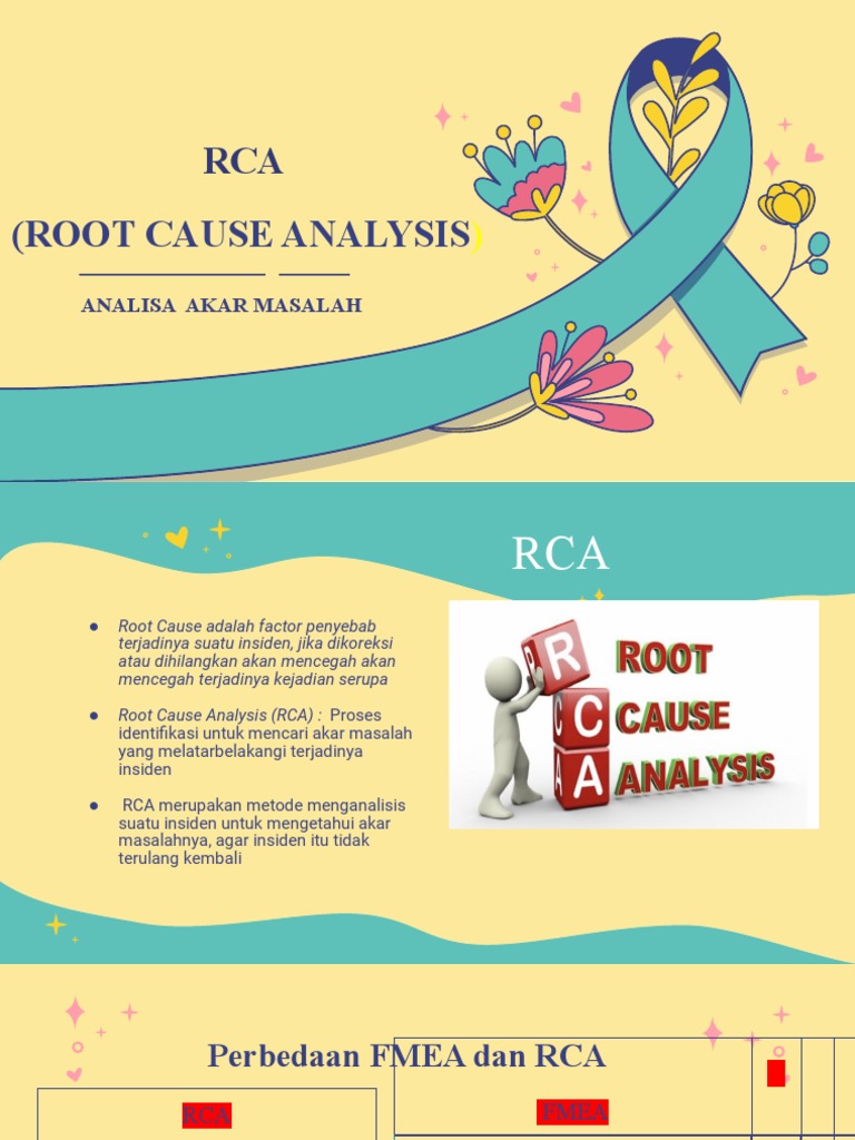 (Root Cause Analysis: Analisa Akar Masalah | PDF