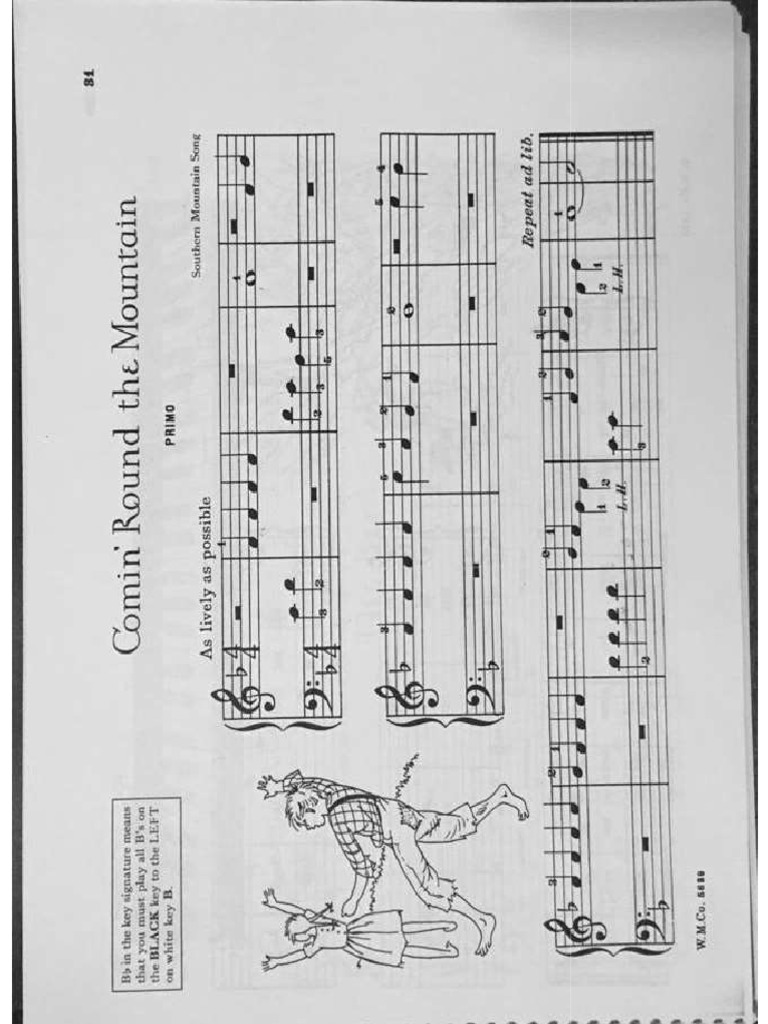 Comin Round The Mountain Primo | PDF