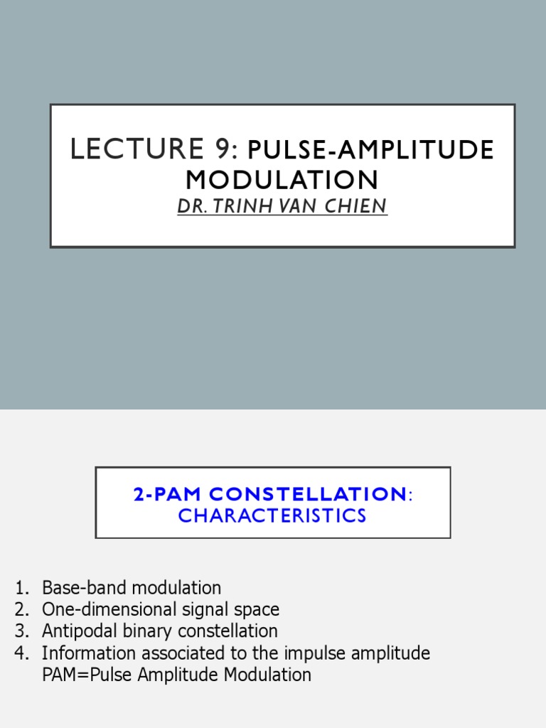 Lecture 9 | PDF | Bandwidth (Signal Processing) | Computing