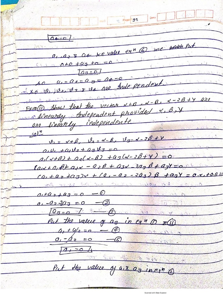 BSC Math 5th Sem Notes | PDF