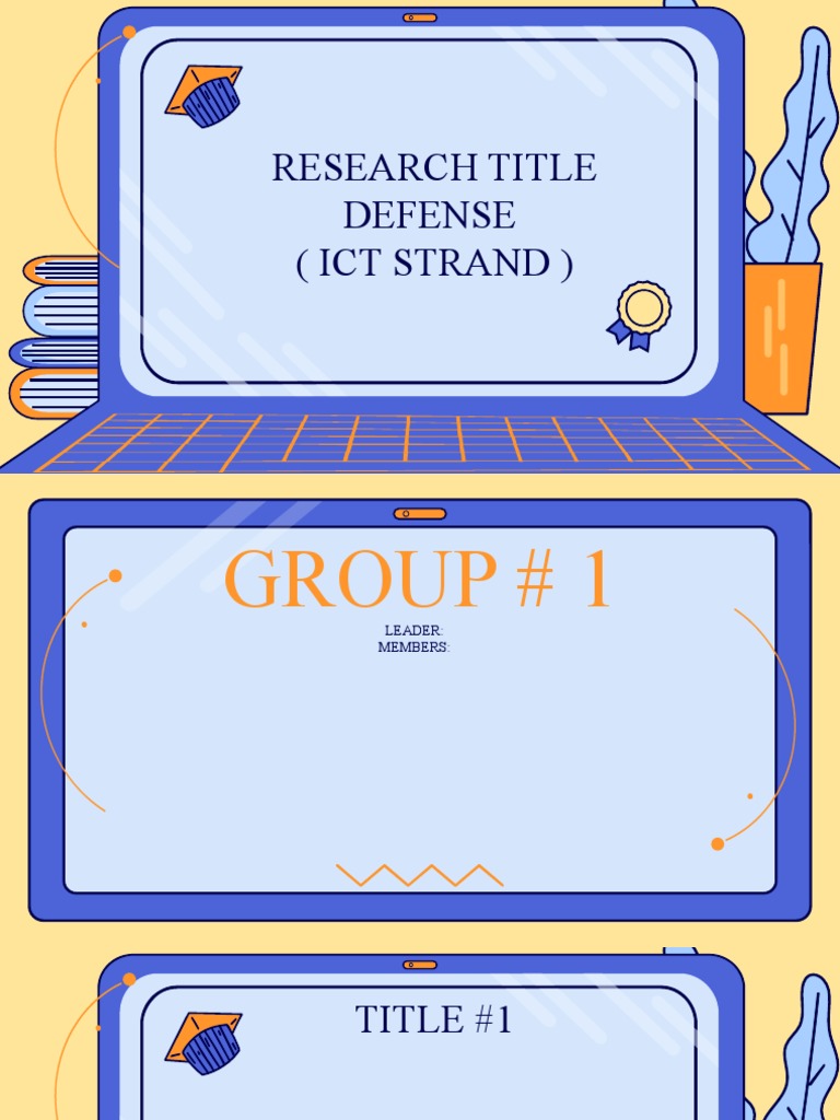 ICT Research Defense Overview | PDF