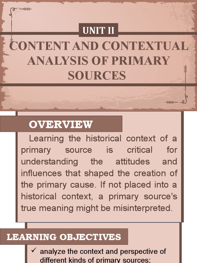 RPH Unit-II | PDF | Corazon Aquino | Primary Sources