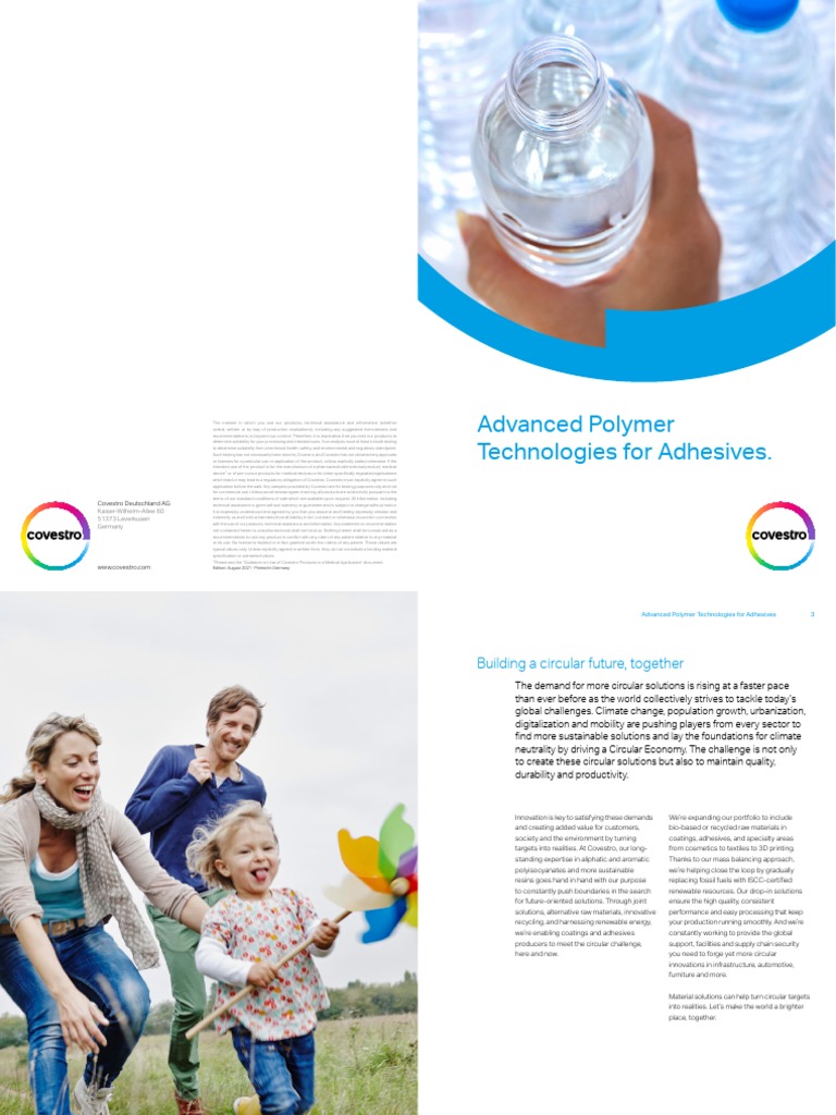 Covestro Advanced-Polymer-Technologies-For-Adhesives-Brochure | PDF ...