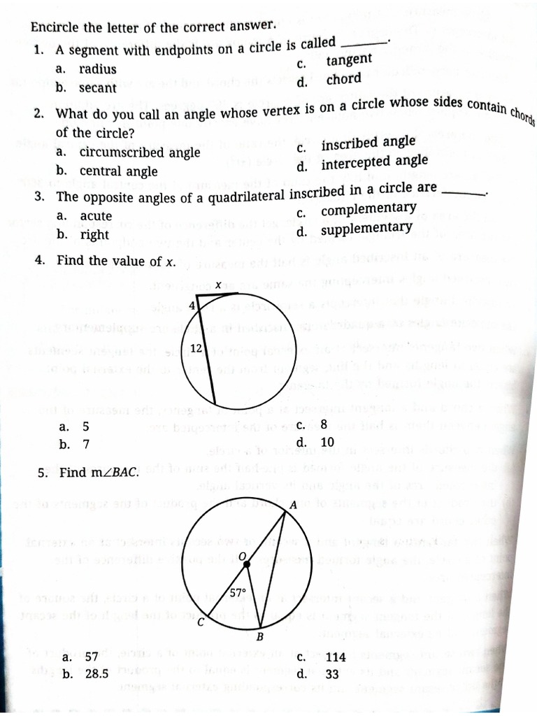 Textbook Exercise Pp.184-191 | PDF