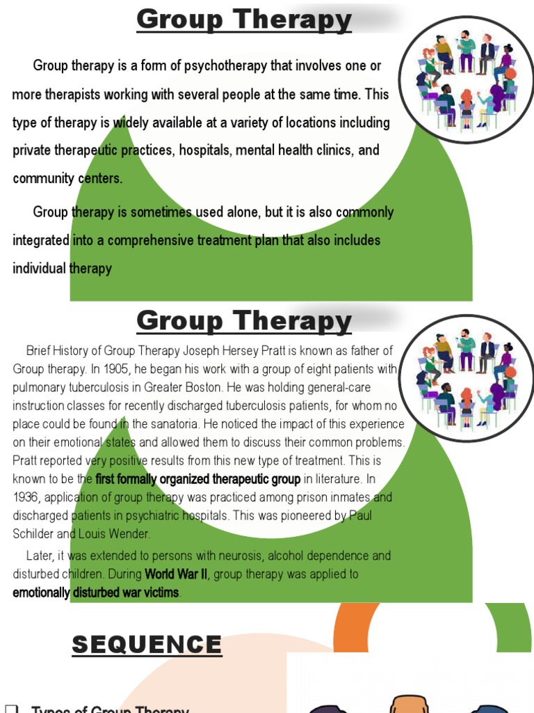Psychology Group Therapy | PDF | Psychotherapy | Group Psychotherapy