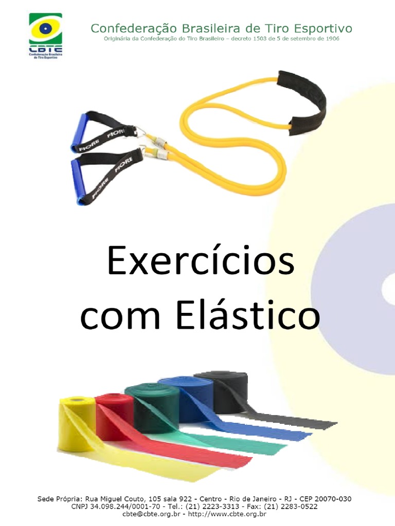 Cartilha de Exercícios Com Elástico | PDF