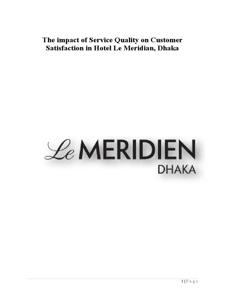 MD Taqi Tahmid - Final Report1docx | PDF | Customer Satisfaction | Business