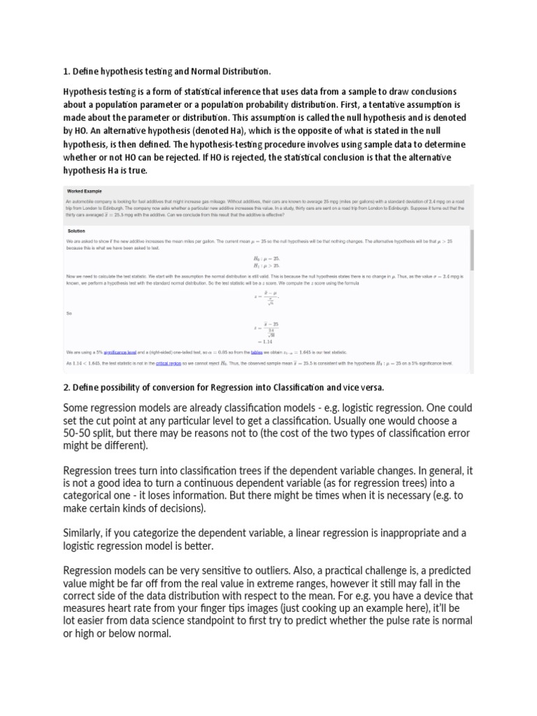 ML Model Paper 2 Solution | PDF | Mean Squared Error | Errors And Residuals