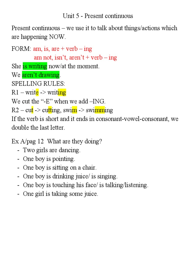 Flyers - Present Cont | PDF | Language Arts & Discipline | Foreign ...