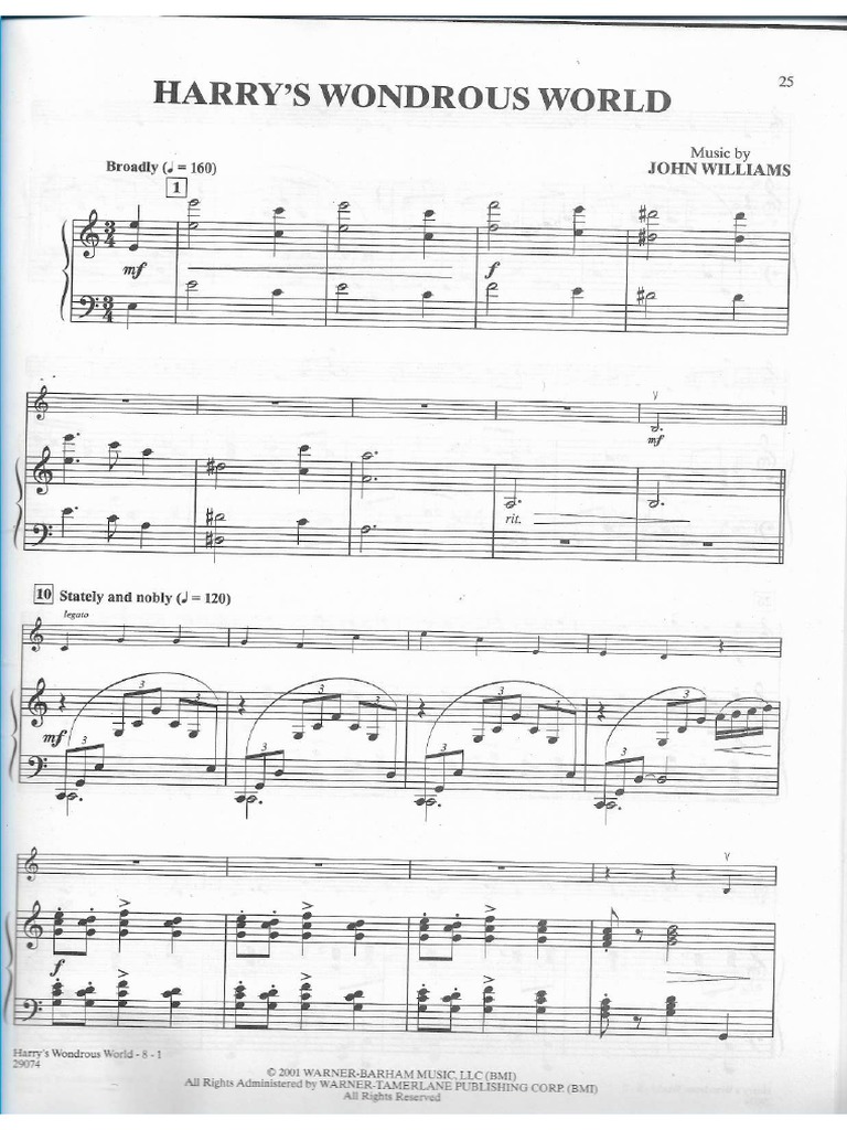 Harry's Wondrous World - p1 | PDF