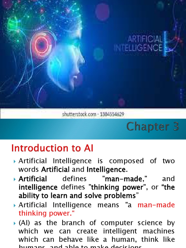 Introduction to Artificial Intelligence | PDF | Artificial Intelligence ...