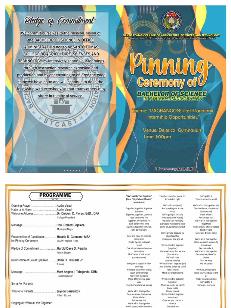 Pinning Program | PDF