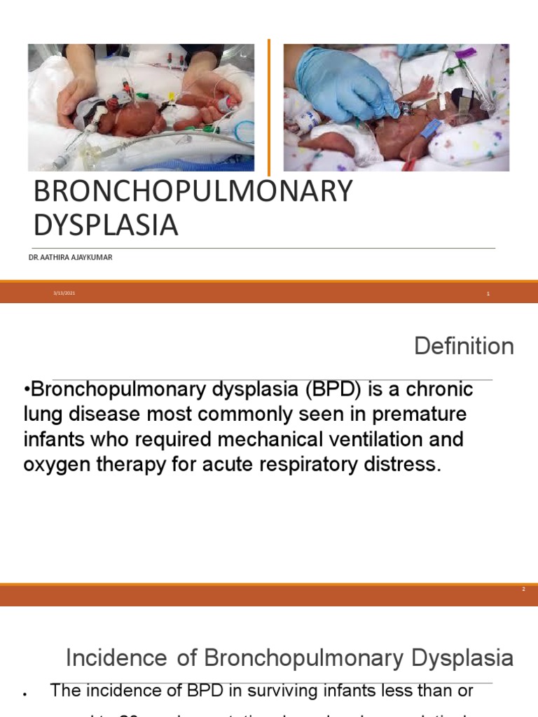 BRONCHOPULMONARY DYSPLASIA Modified | PDF | Lung | Preterm Birth