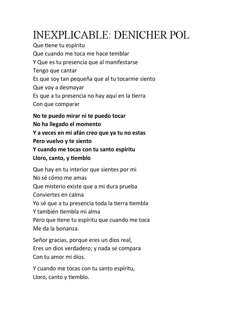 Inexplicable | PDF