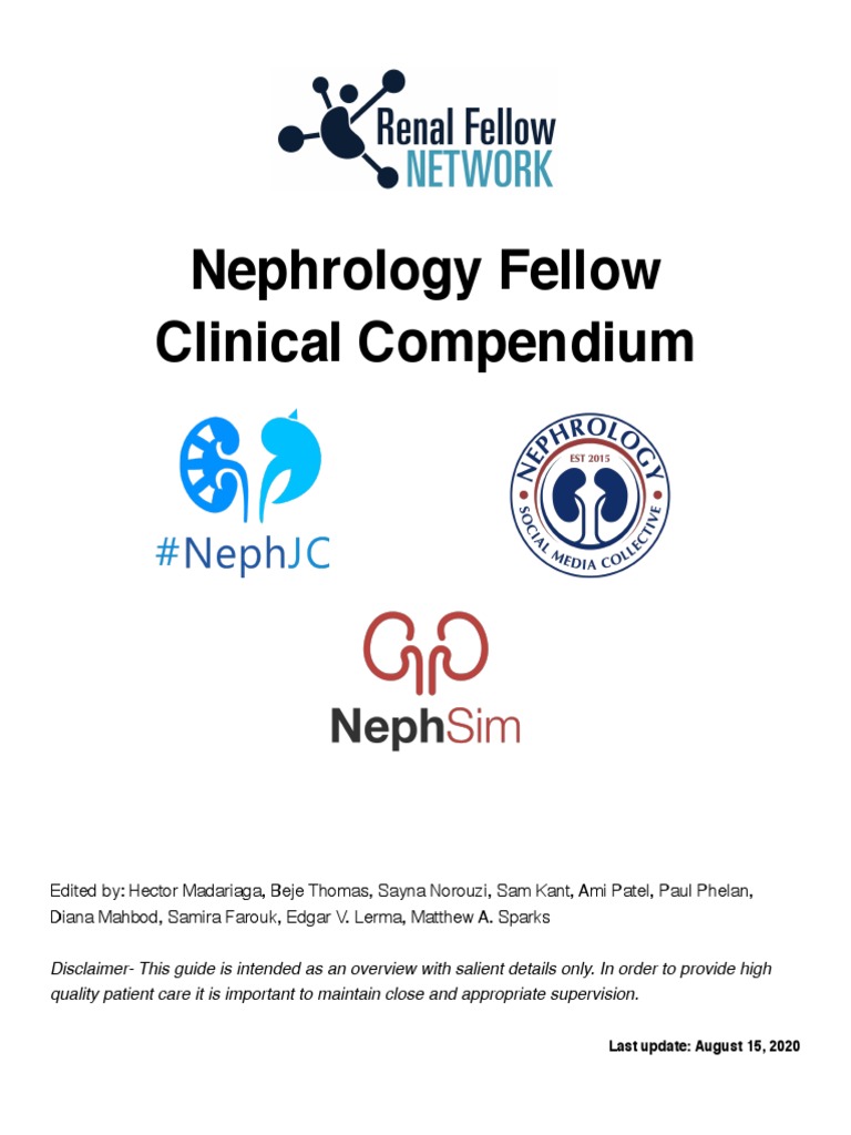 A Comprehensive Clinical Compendium on Nephrology Topics Including ...