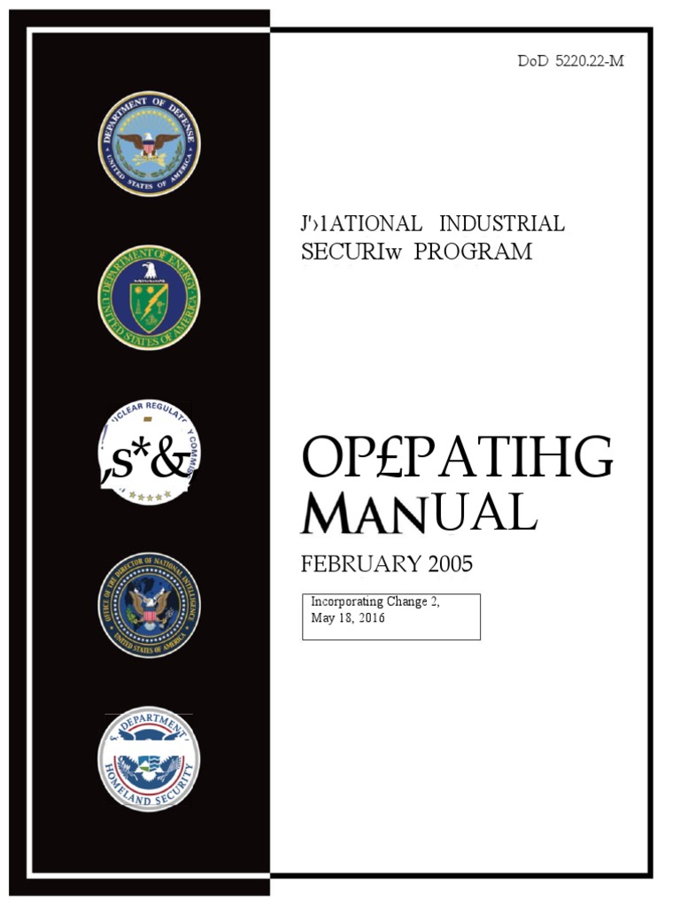 National Industrial Security Manual | PDF | Classified Information In ...