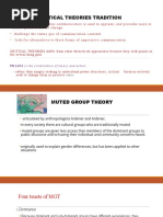 Muted Group Theory | PDF | Gender | Gender Studies