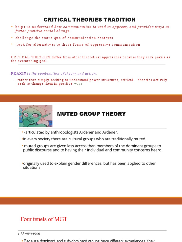 Critical Theories Paradigm | PDF | Scientific Theories | Cognitive Science