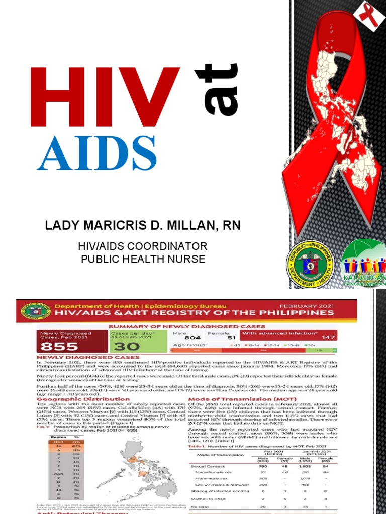 Hiv at Sti Presentation | PDF | Hiv/Aids | Sexually Transmitted Infection