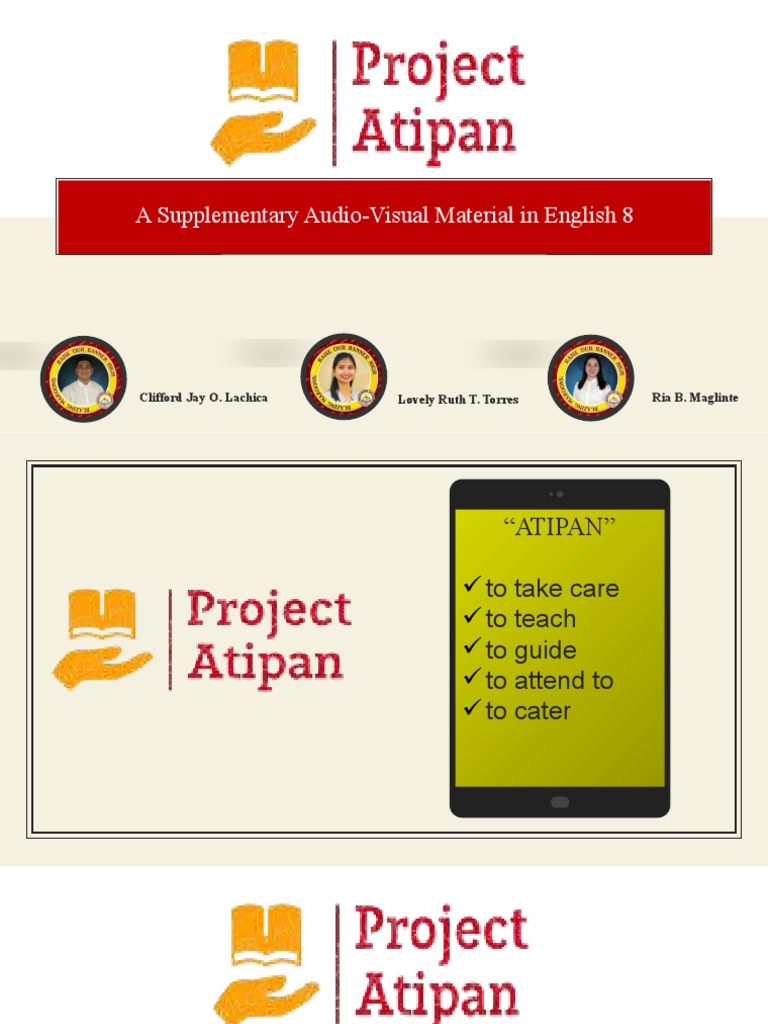 Project Atipan PPT Oral Presentation | PDF | Microsoft Power Point ...