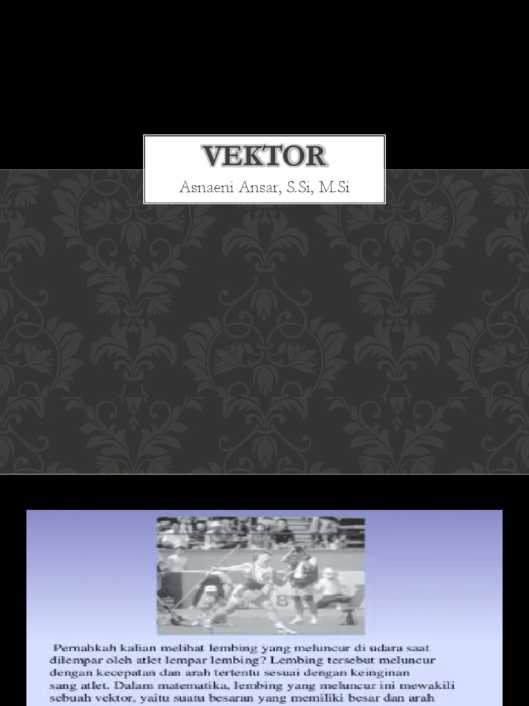 VEKTOR DAN OPERASINYA DI R2 DAN R3 | PDF