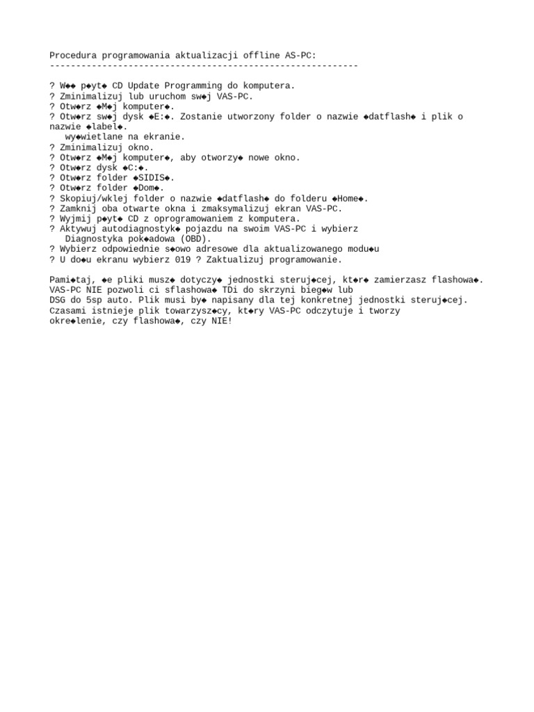 ODIS FlashData | PDF