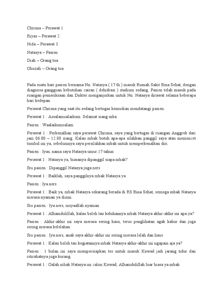 Dialog Roleplay | PDF