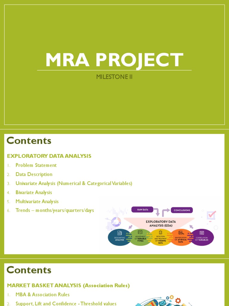 MRA Project Milestone 2 | PDF