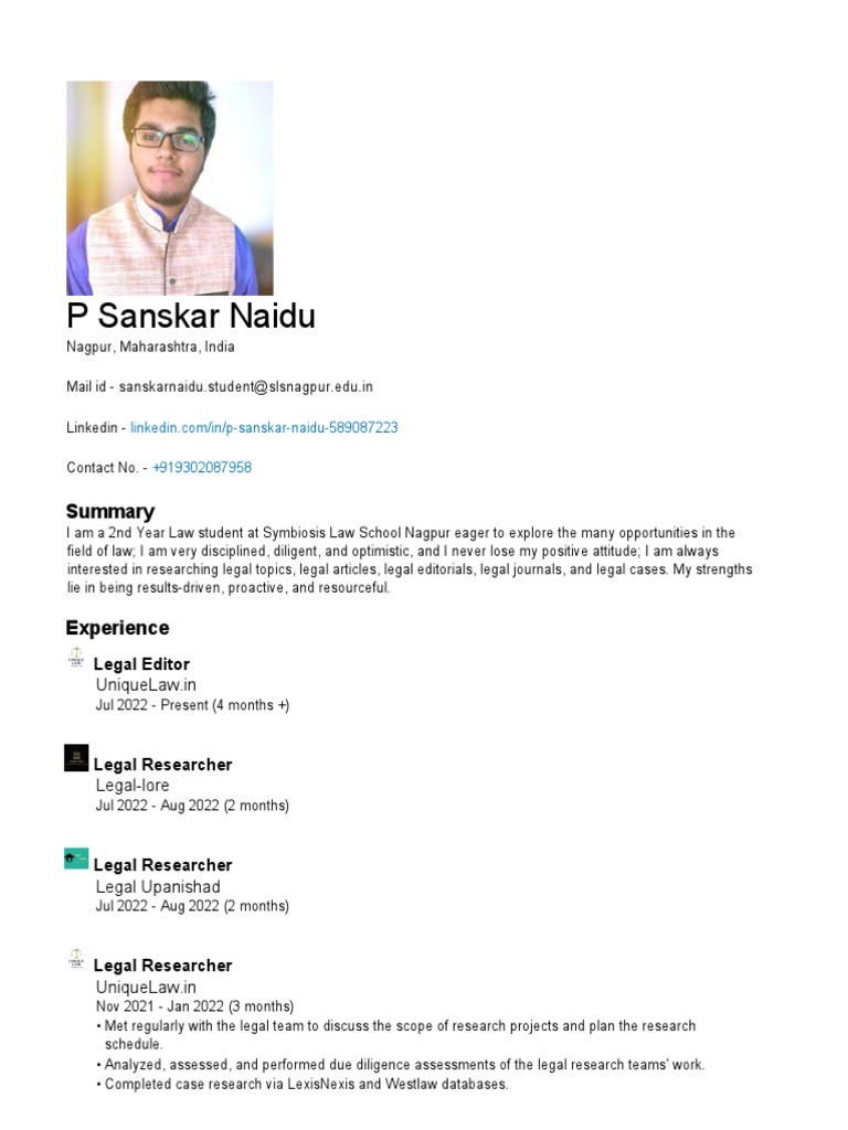 Resume-P-Sanskar-Naidu FINAL | PDF