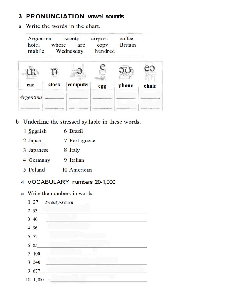 Lesson 4 - 1B - I'm Not English, I'm Scottish! | PDF