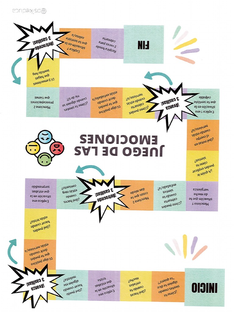 Juego de Las Emociones | PDF