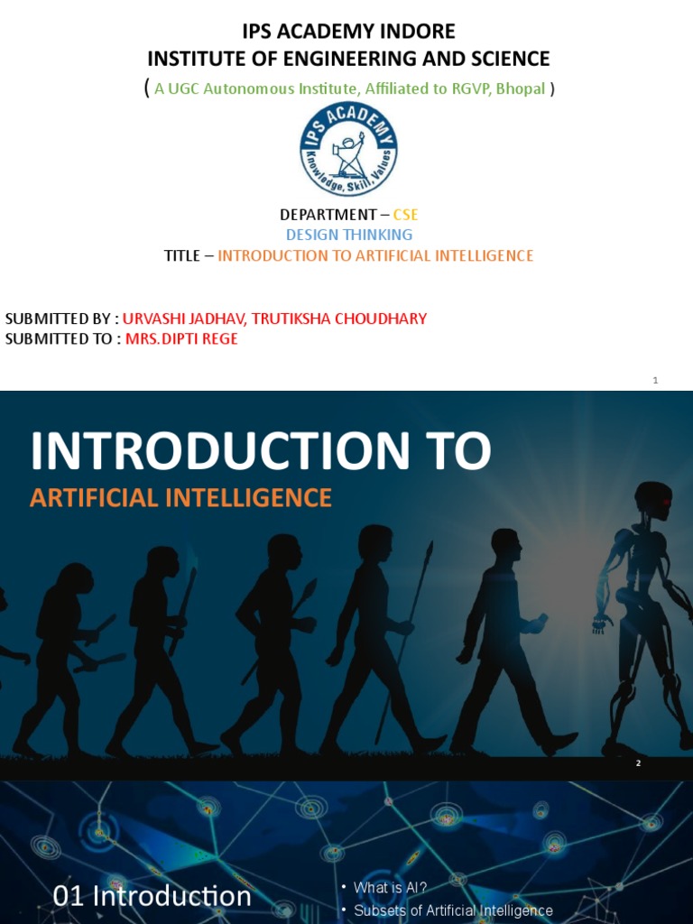 Evolution of AI - Final | PDF | Artificial Intelligence | Intelligence (AI) & Semantics