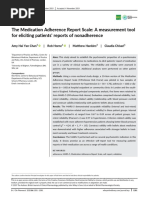5 Morisky Medication Adherence-Scale PDF | PDF | Medicine | Clinical ...