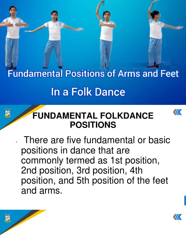 Five Fundamental Folk Dance Positions | PDF | Language Arts & Discipline