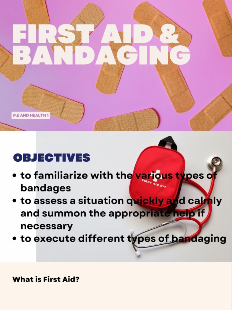 First Aid and Bandaging | PDF