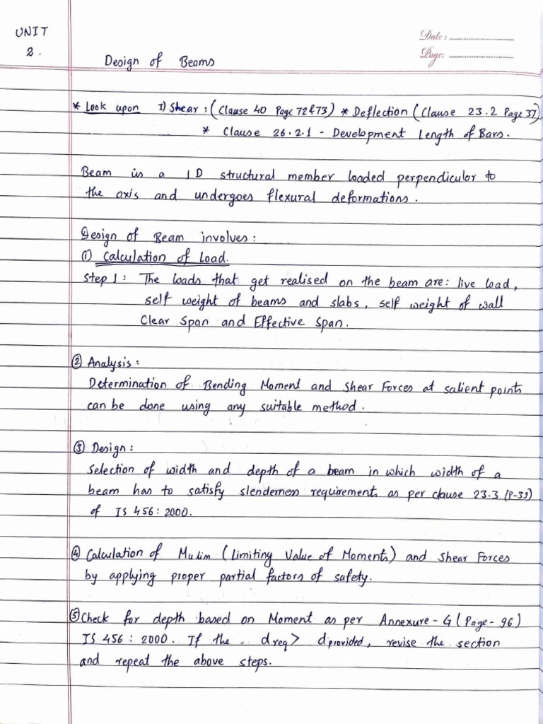 RCC Unit 2 Bishal | PDF