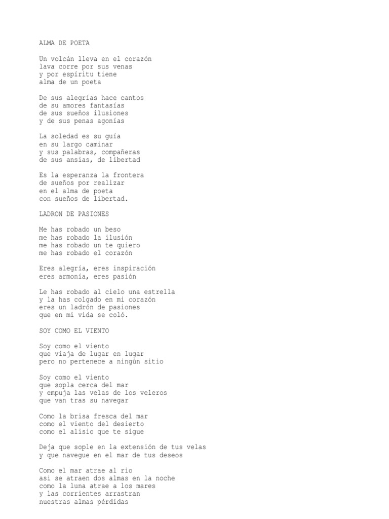 Poem A 2 | PDF