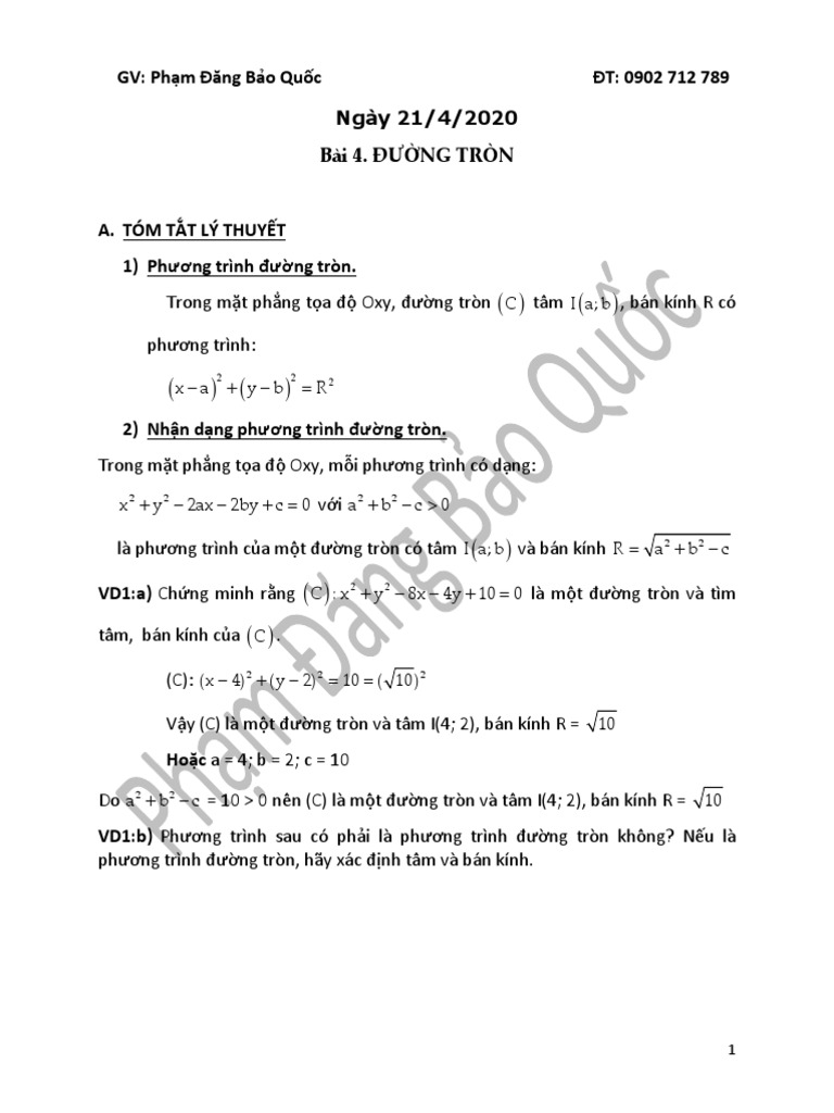 Duong Tron | PDF