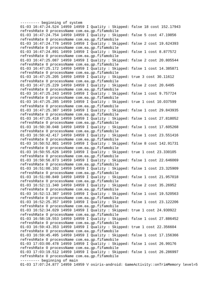 Log Com - Ea.gp - Fifamobile 1672758505 | PDF | Computing | Computer Engineering