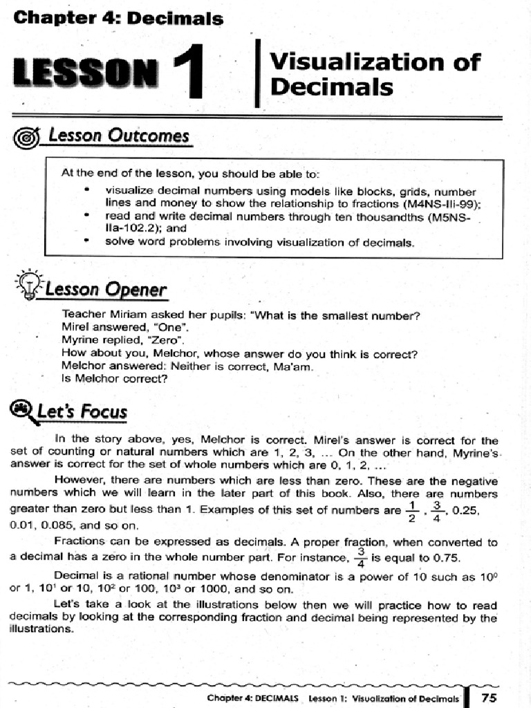 4 - Decimals | PDF