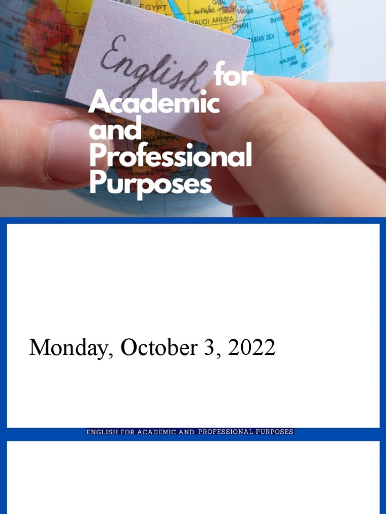 EAPP-Week 7 | Download Free PDF | Definition | Concept